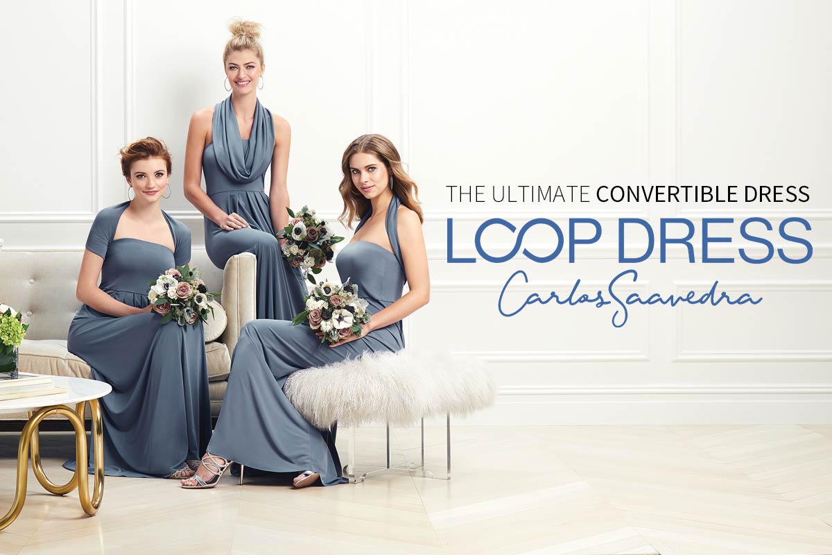 Everything You Need to Know About Loop Bridesmaid Dresses | The Dessy Group