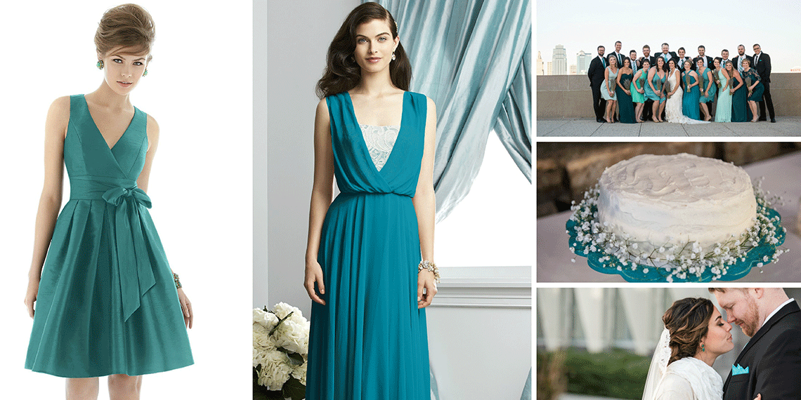 We Are Green With Envy for This Spring Wedding! | The Dessy Group